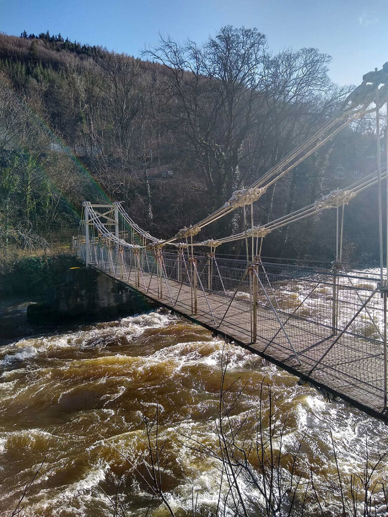 The Chain Bridge - Pontcysyllte Aqueduct and Canal World Heritage site