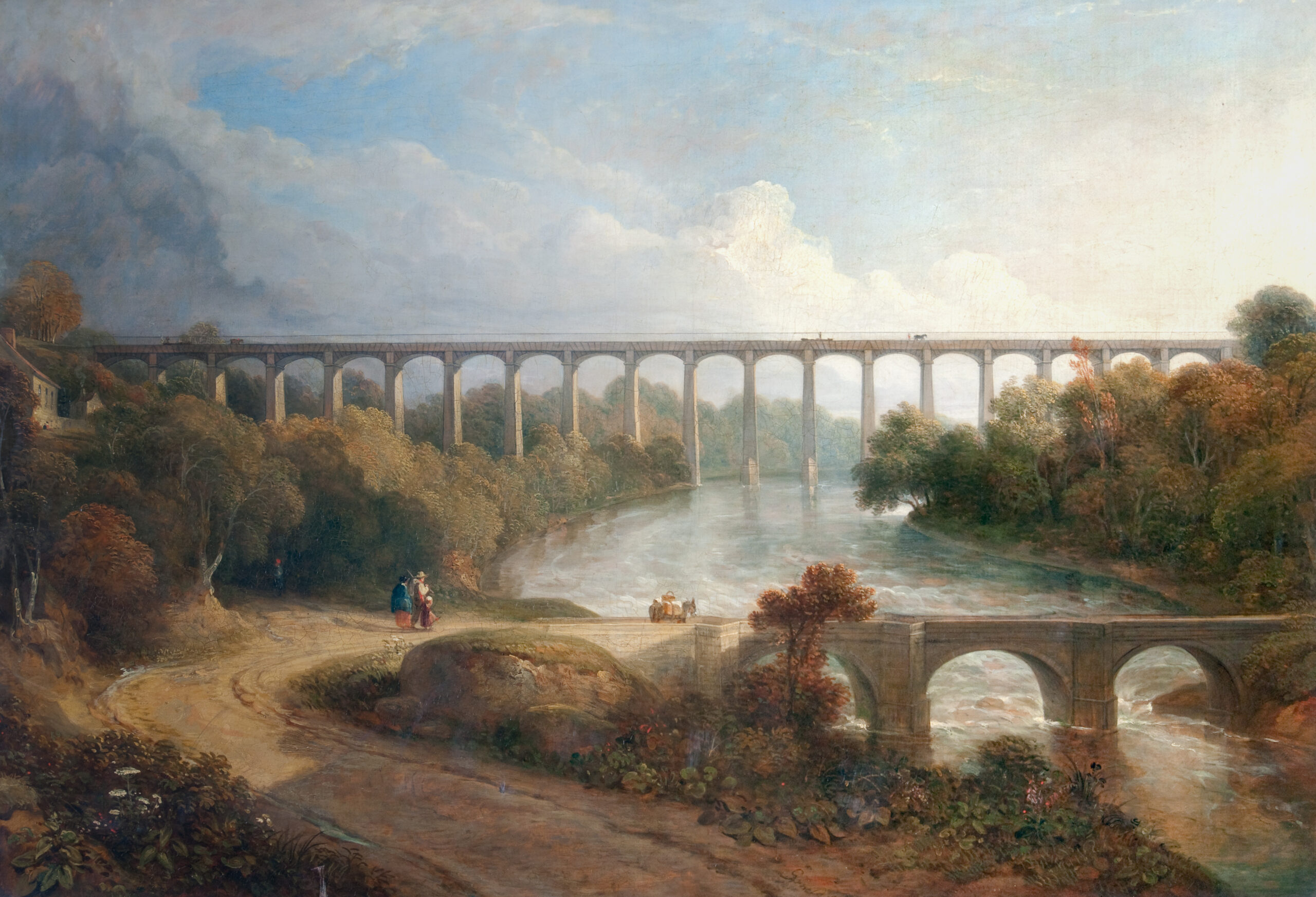 Paintings - Pontcysyllte Aqueduct and Canal World Heritage site